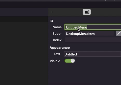 Xojo Crash When Hitting Return In An Empty AppMenuBar Name Field