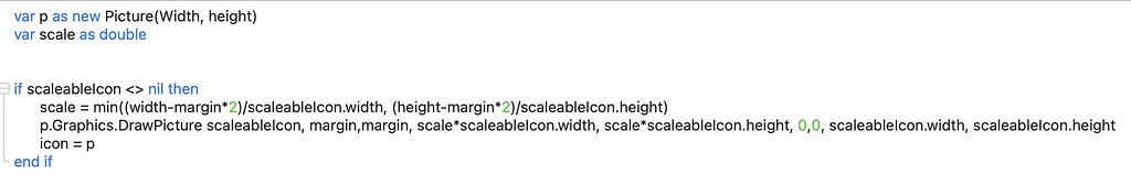 Bevelbuttons - with auto-resizing icons - General - Xojo Programming Forum