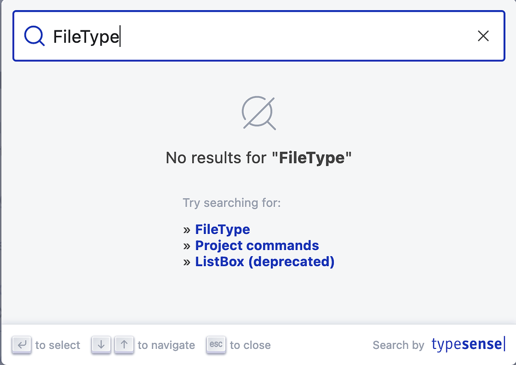 The New Documentation (FileType) - Bugs and Feature Requests - Xojo Programming Forum