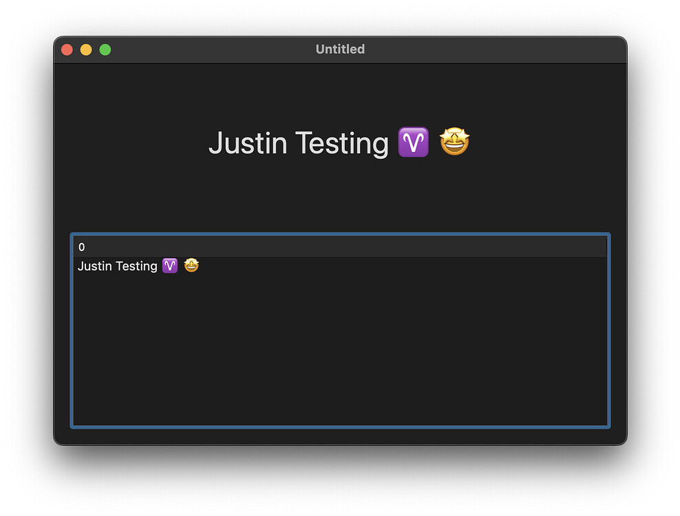 Emoji are displayed as black and white only on DesktopRadioButton.Caption and ...