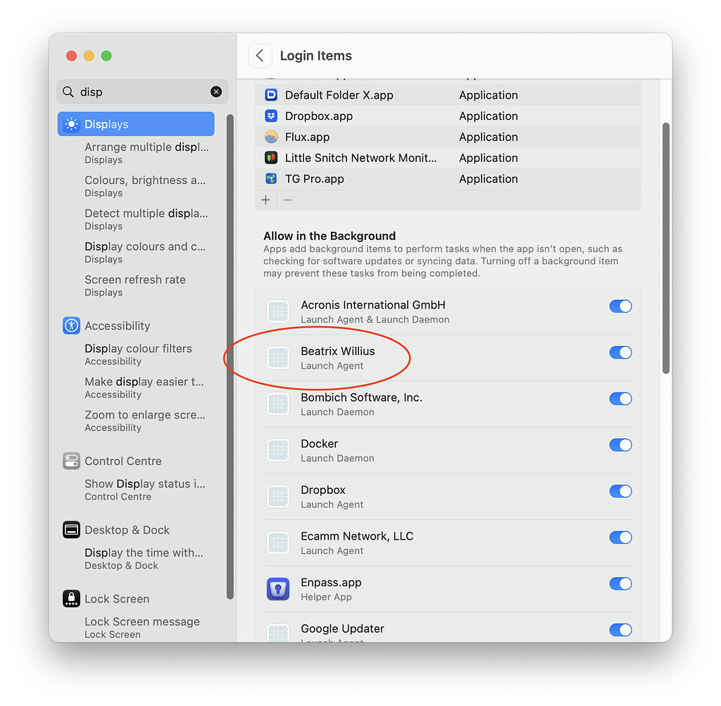 LaunchAgent information Ventura - macOS - Xojo Programming Forum