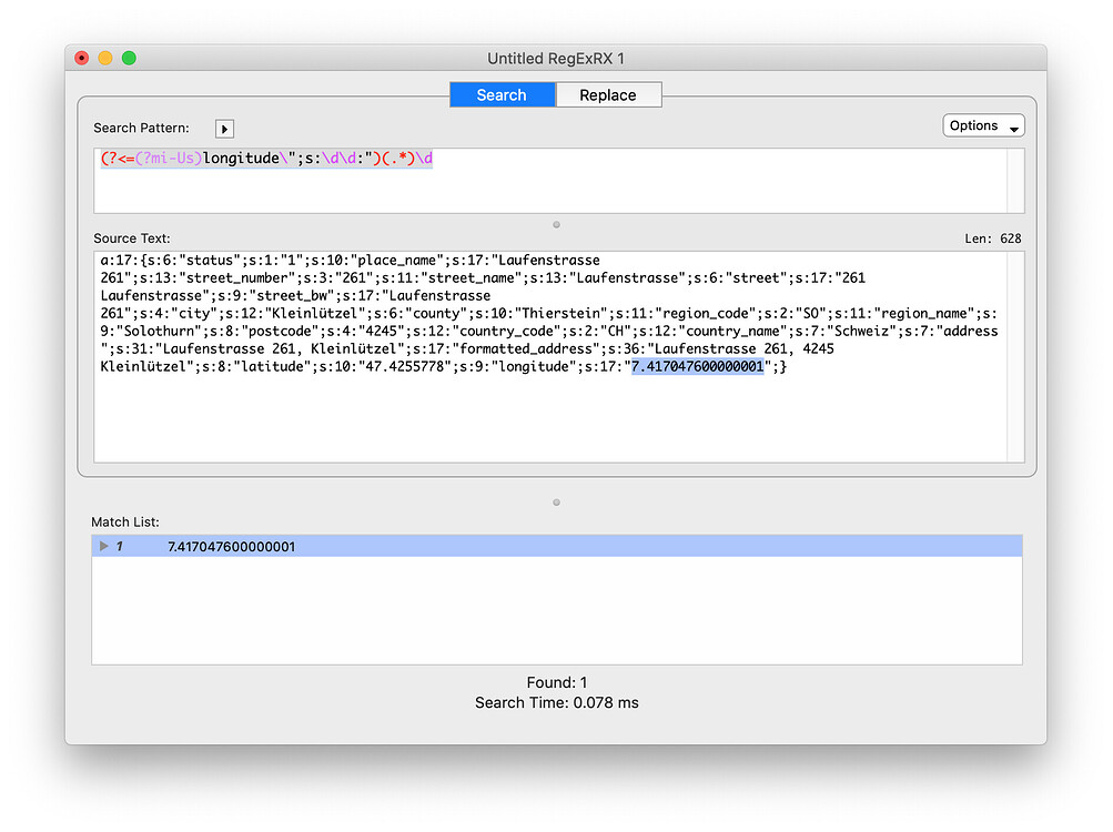 Regex To Extract Key Value From Mysql Longtext Field Databases