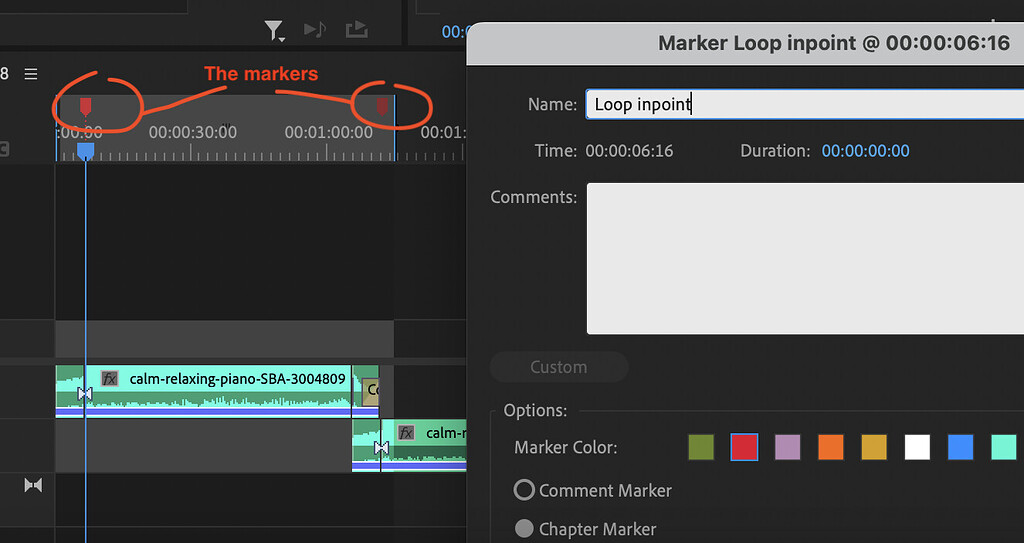 (Chapter) markers in a media file - General - Xojo Programming Forum