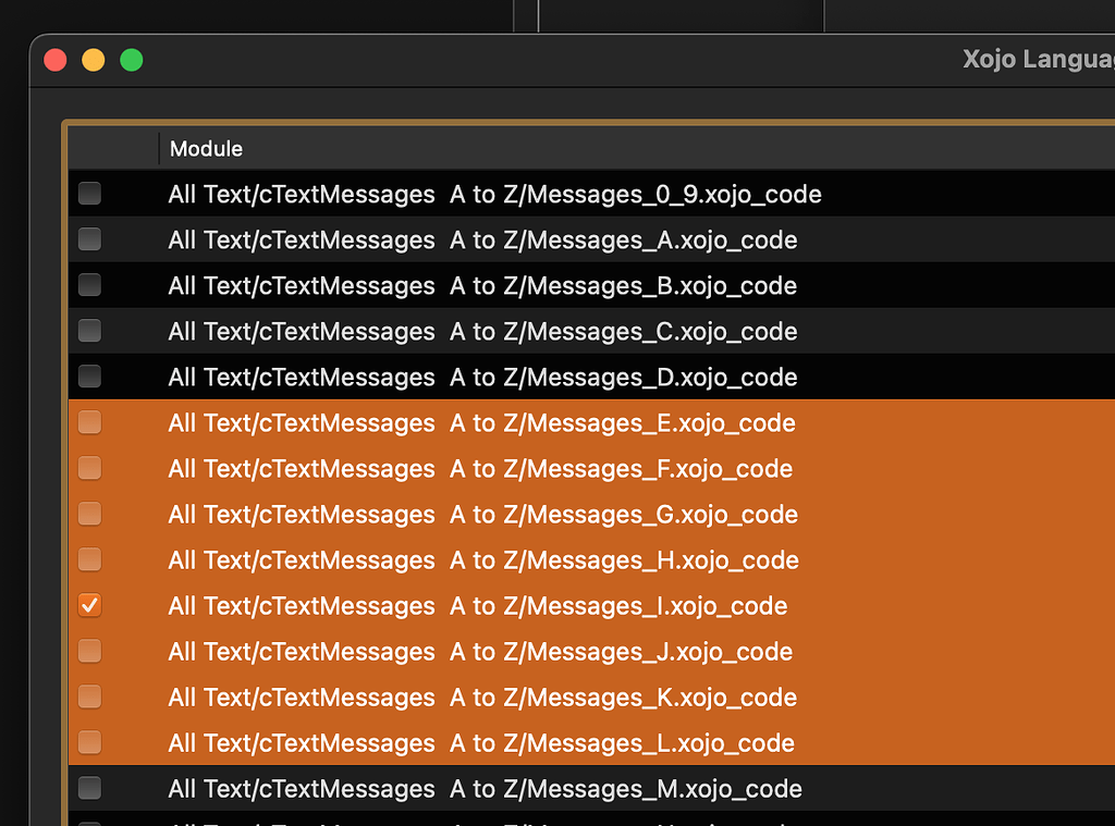DesktopListbox and Checkboxes - General - Xojo Programming Forum