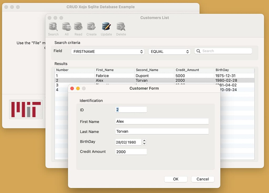 Introducing the CRUD SQLite Xojo Project – Built for Beginners! - Code Sharing - Xojo ...
