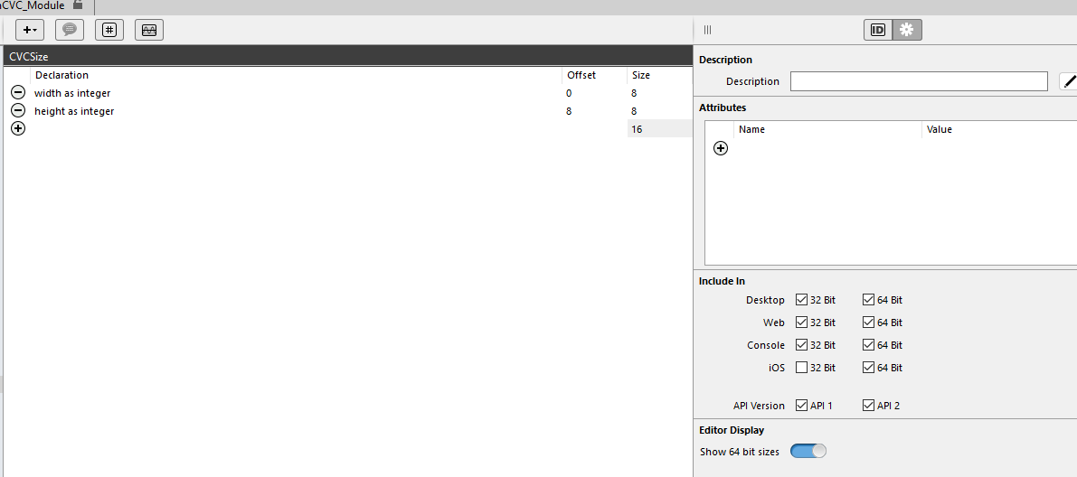 Passing a structure to an external API - General - Xojo Programming Forum