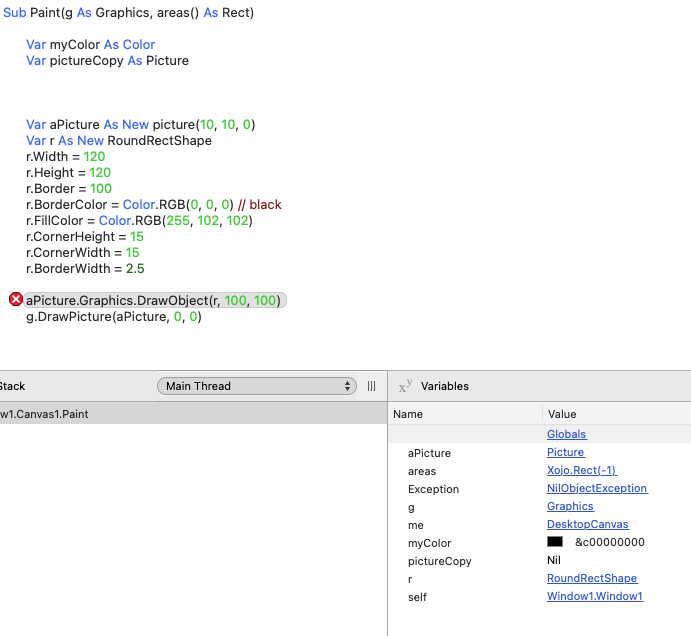 Object2d to picture to working as documented nil HE - General - Xojo Programming Forum