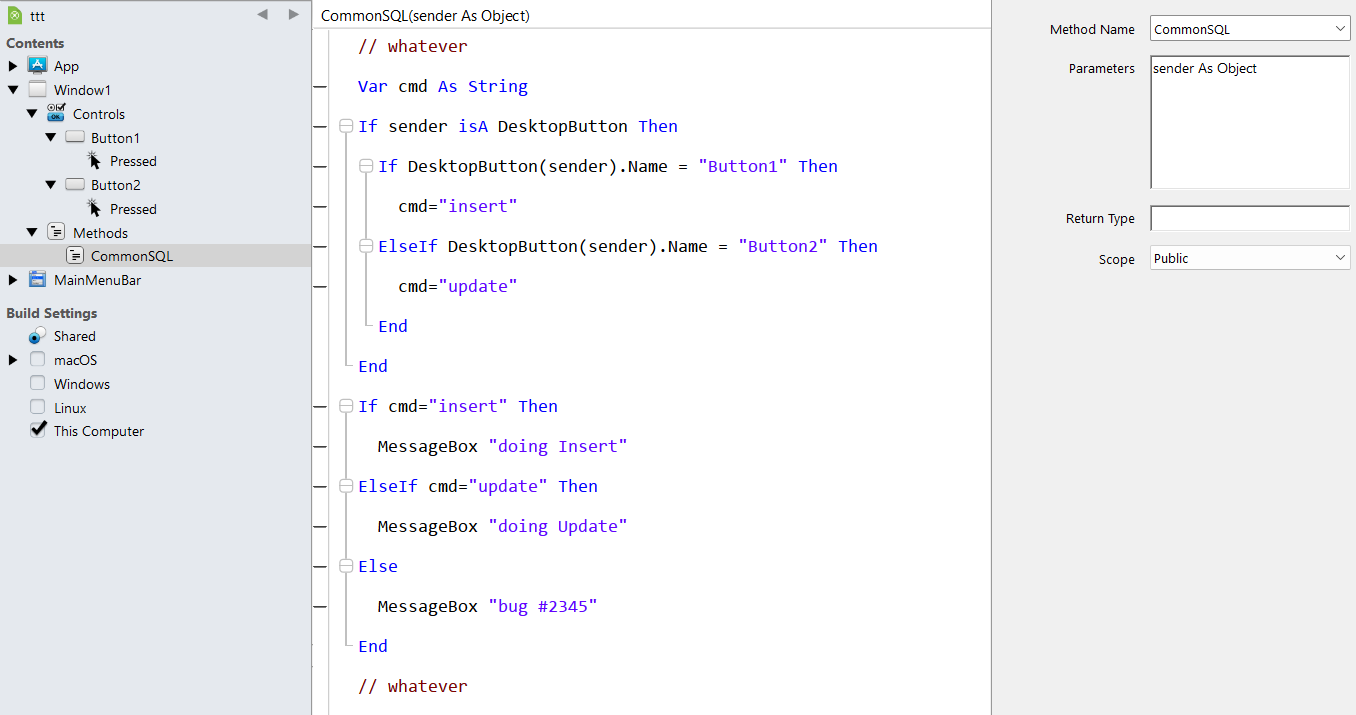 Detect Which Control Triggered An Event General Xojo Programming Forum