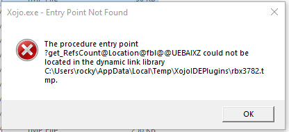 Error loading Xojo 2024 r2.1 - General - Xojo Programming Forum