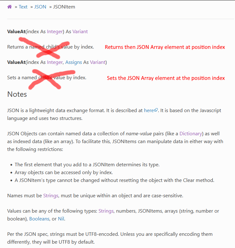 Jsonitem.valueat fails - General - Xojo Programming Forum