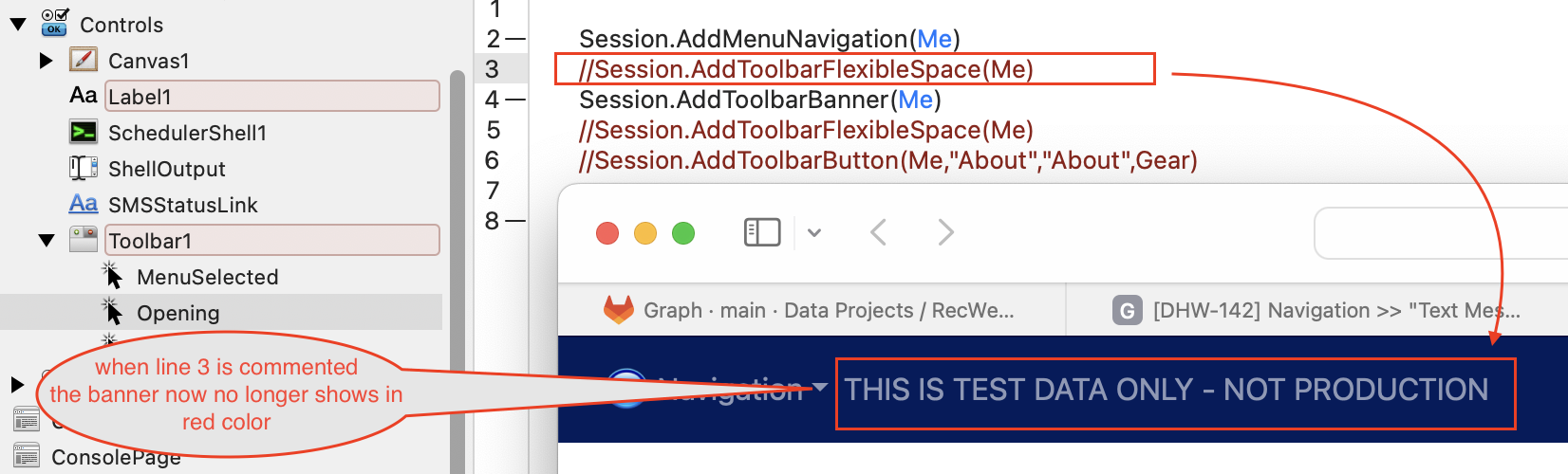WebToolbarButton label style issue with center position - Web - Xojo Programming Forum