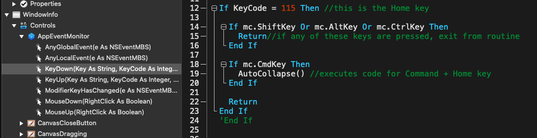 How to set global keyboard shortcut? - General - Xojo Programming Forum